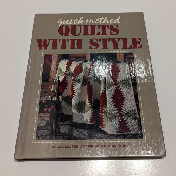 Leisure Arts | Other | Quickmethod Quilts With Style 996 Hardcover ...